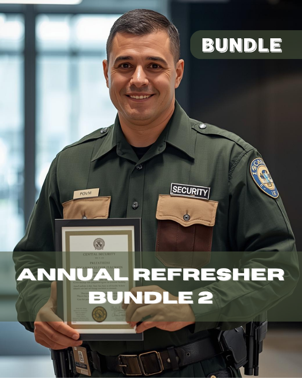 Annual Refresher Bundle 2- Aegis Training Academy